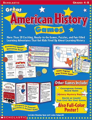 Great American History Games – daileybreadbooks