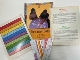 Fraction Bars Step by Step Teacher's Guide and Fraction Bar Set ...