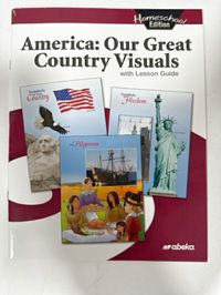 Homeschool America: Our Great Country Visuals with Lesson Guide ...