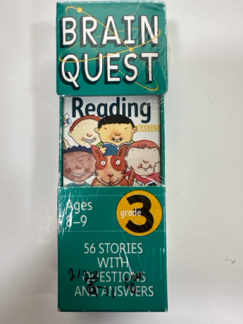 Brain Quest Reading Grade 3: 56 Stories with Questions & Answers ...