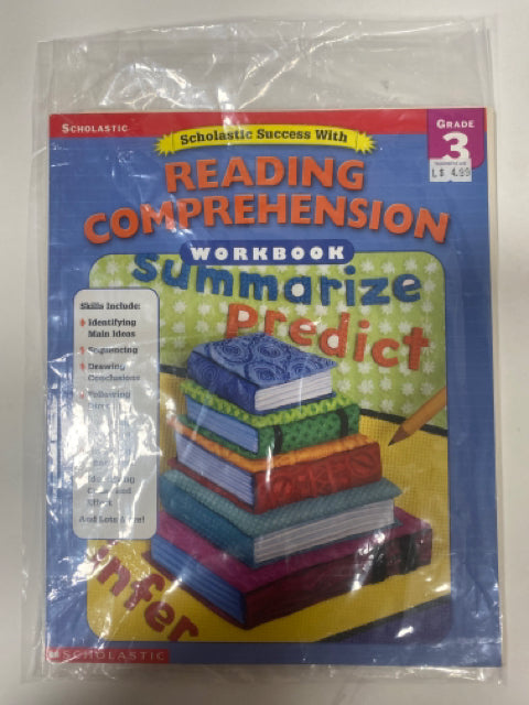 Scholastic Success with Reading Comprehension Workbook Grade 3 ...