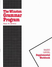 The Winston Grammar Program Basic Level Supplemental Workbook – daileybreadbooks