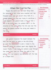 Daily Paragraph Editing Grade 4 – daileybreadbooks