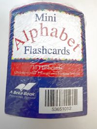 Abeka Mini Alphabet Cards – daileybreadbooks