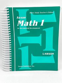 Saxon Math 1 Teacher's Edition – daileybreadbooks
