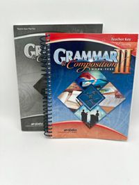 Abeka Grammar & Composition Work-Text III Set – daileybreadbooks