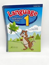 Abeka Language 1 Seatwork Text Teacher Key – daileybreadbooks