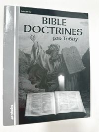 Abeka Bible Doctrines for Today Quiz/Test Key – daileybreadbooks