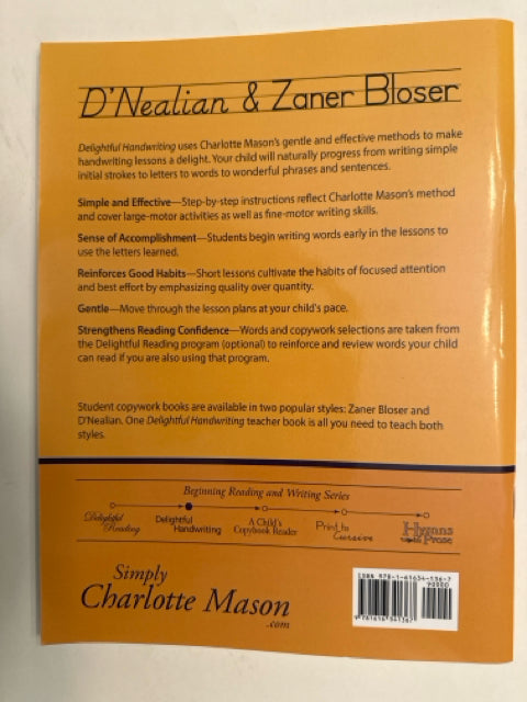 Delightful Handwriting – daileybreadbooks
