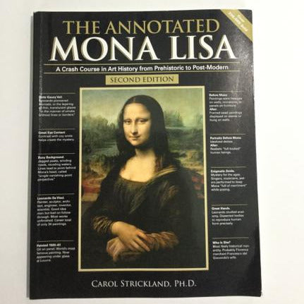 The Annotated Mona Lisa (used) – daileybreadbooks