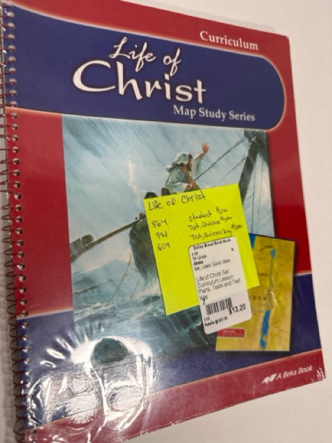 Life of Christ Set: Curriculum Lesson Plans, Tests and Test Key ...